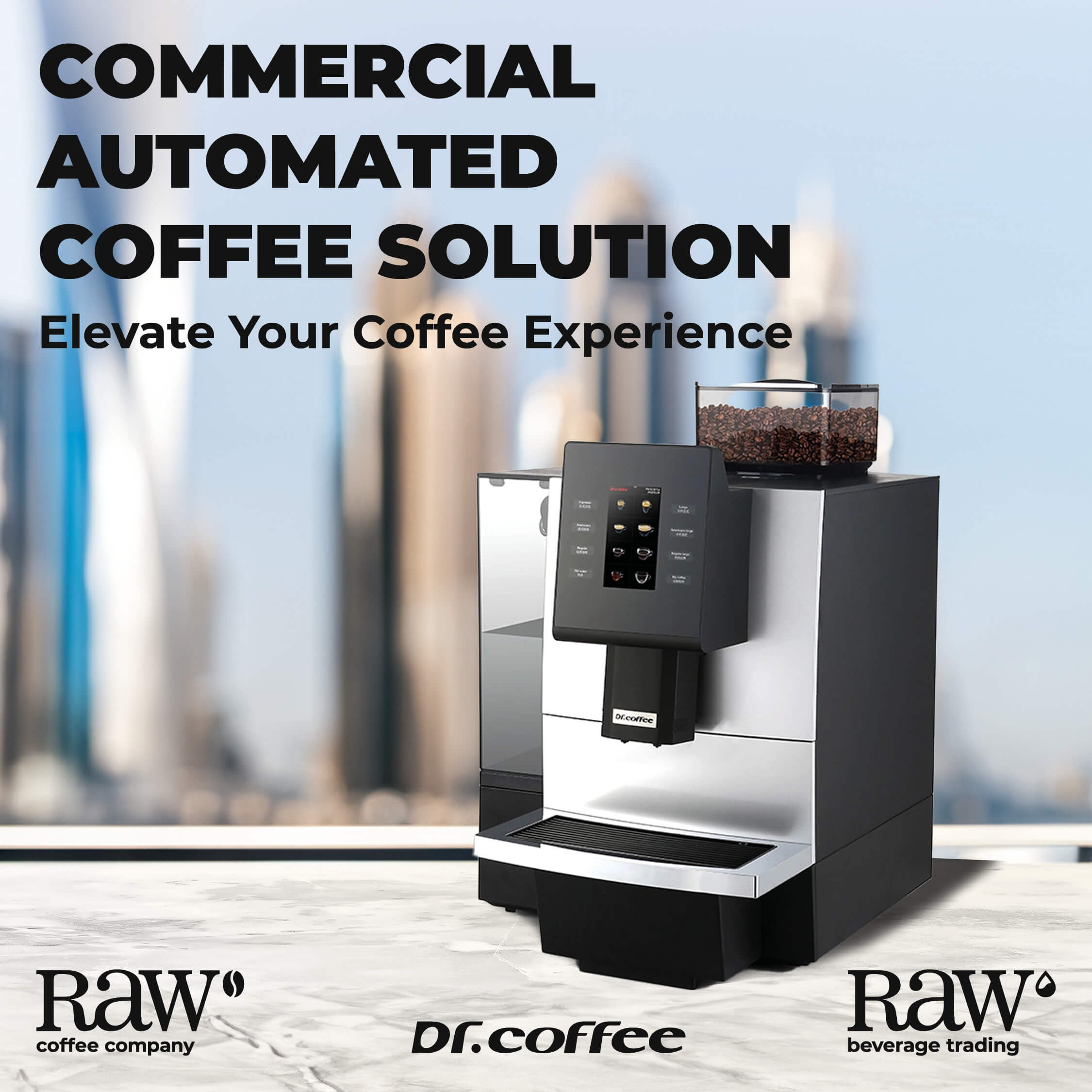 COMMERCIAL AUTOMATED COFFEE SOLUTION BY RAW