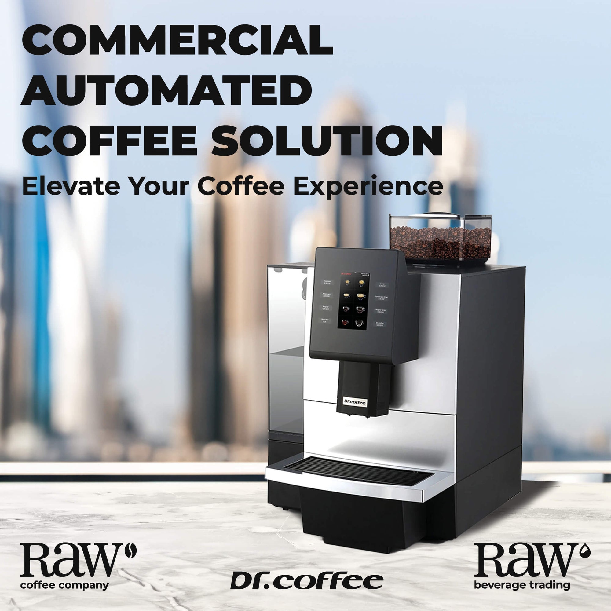 COMMERCIAL AUTOMATED COFFEE SOLUTION BY RAW