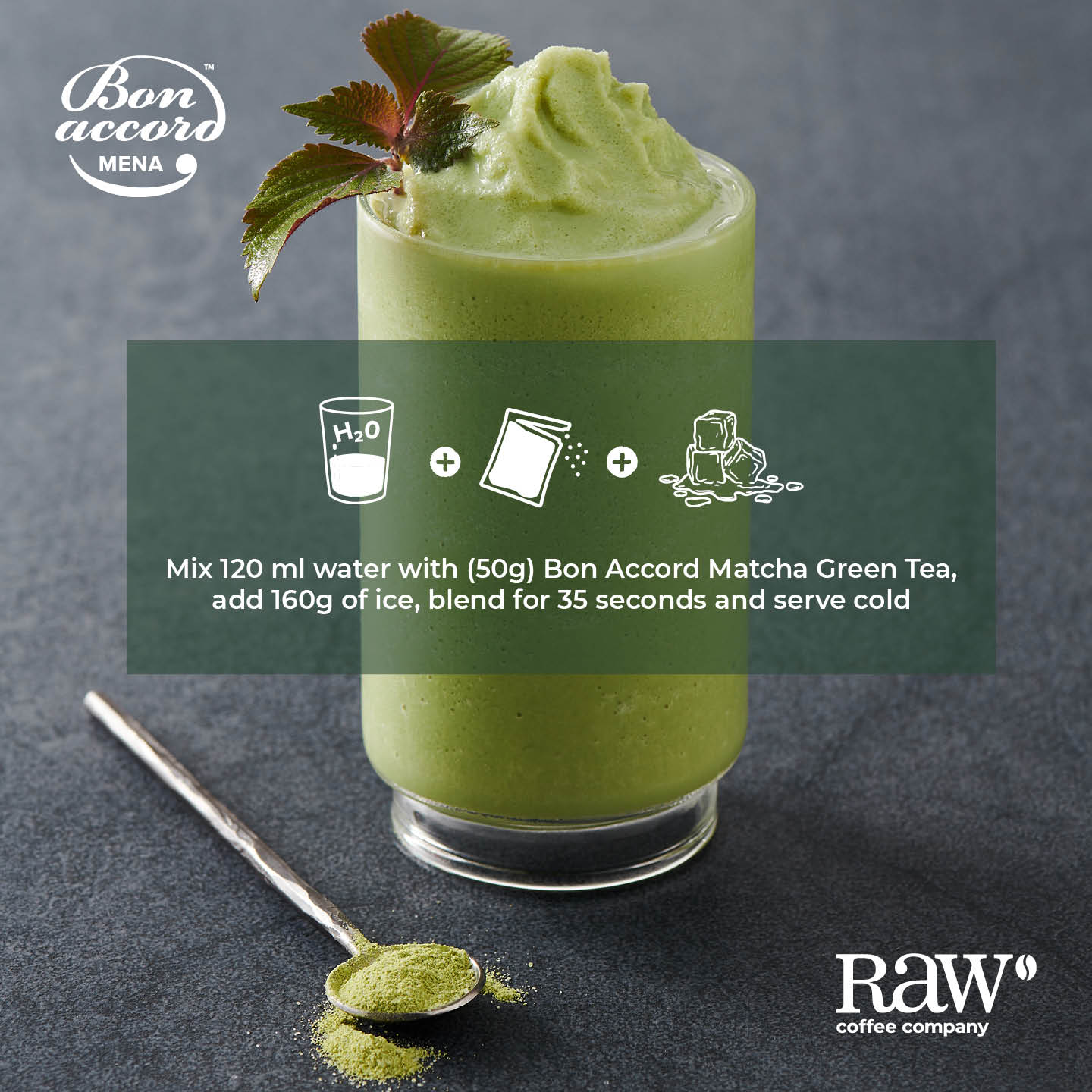 BON ACCORD MATCHA GREEN TEA PREMIUM BASE 1kg