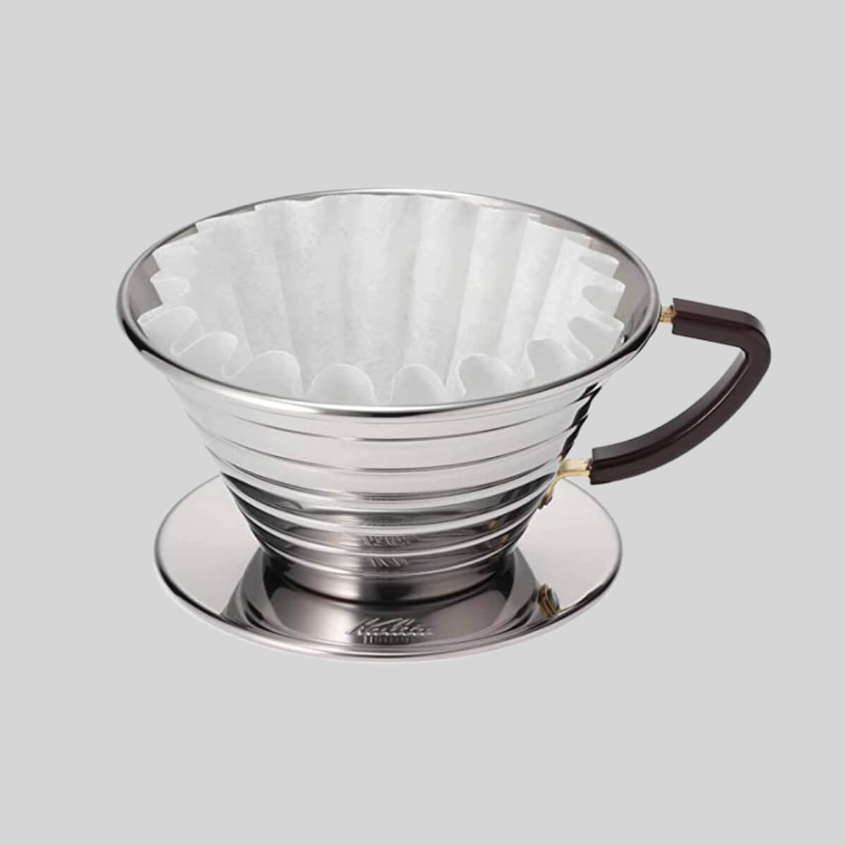 KALITA WAVE STAINLESS STEEL DRIPPER - 185
