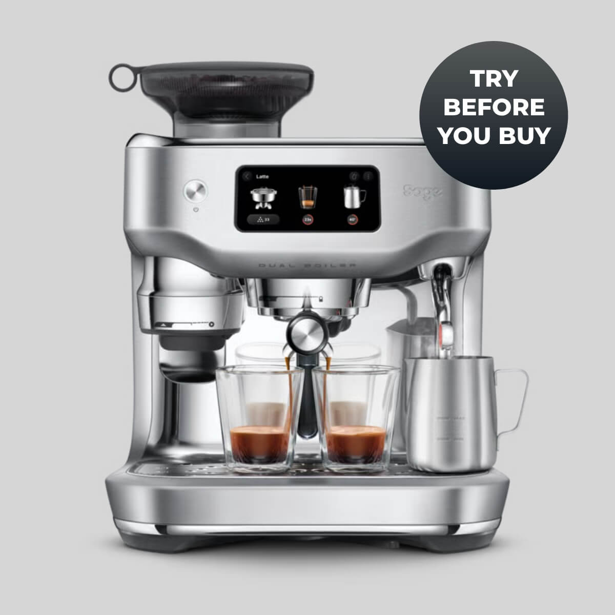 SAGE ORACLE DUAL BOILER ESPRESSO MACHINE